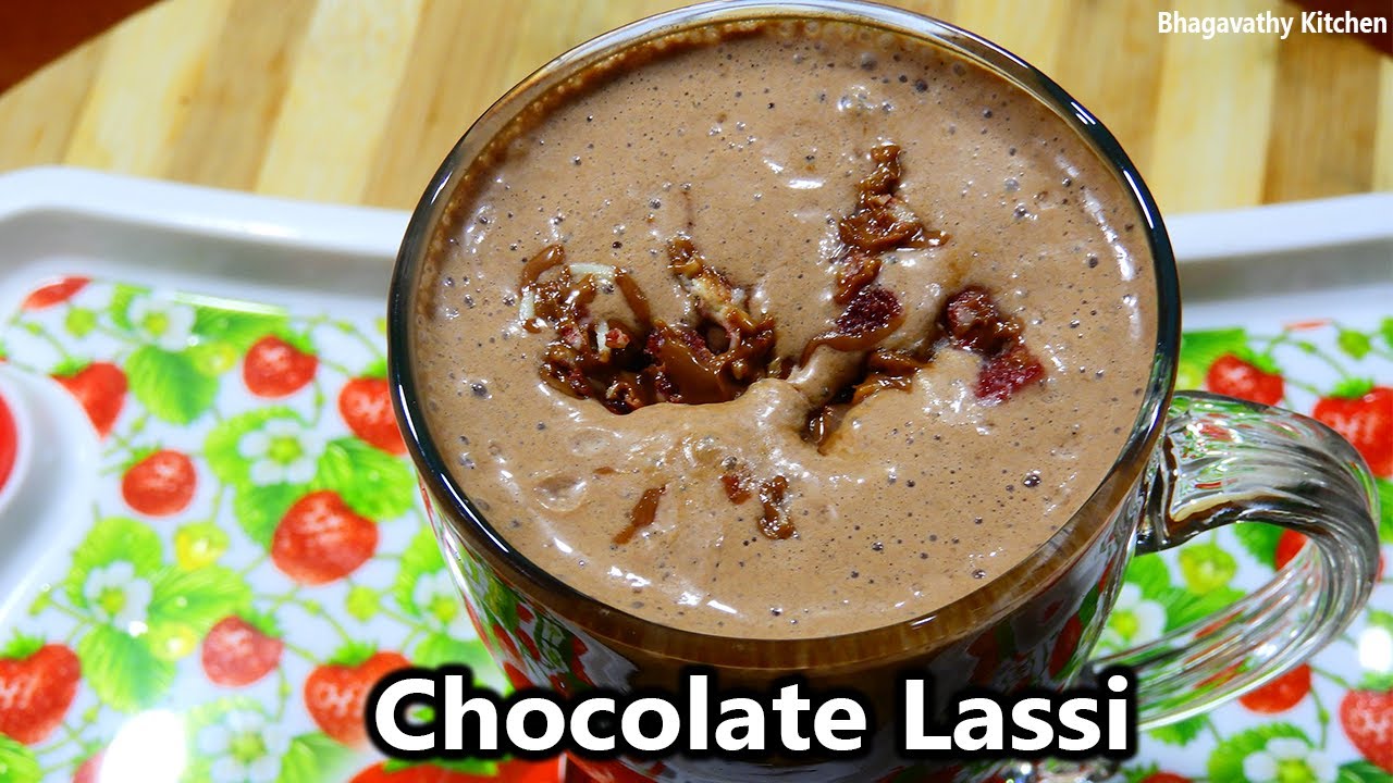 Chocolate Lassi: Healthy Lassi Recipe For Summer | Chocolate Lassi ...