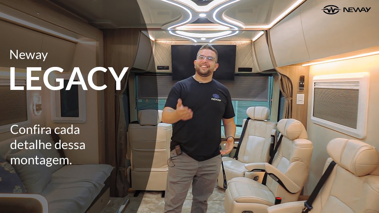 Motorhome Neway LEGACY - Apresentação detalhada - CNH C - YouTube