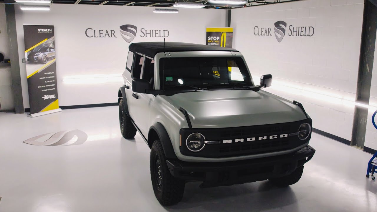 Bronco PPF Clear shield - YouTube