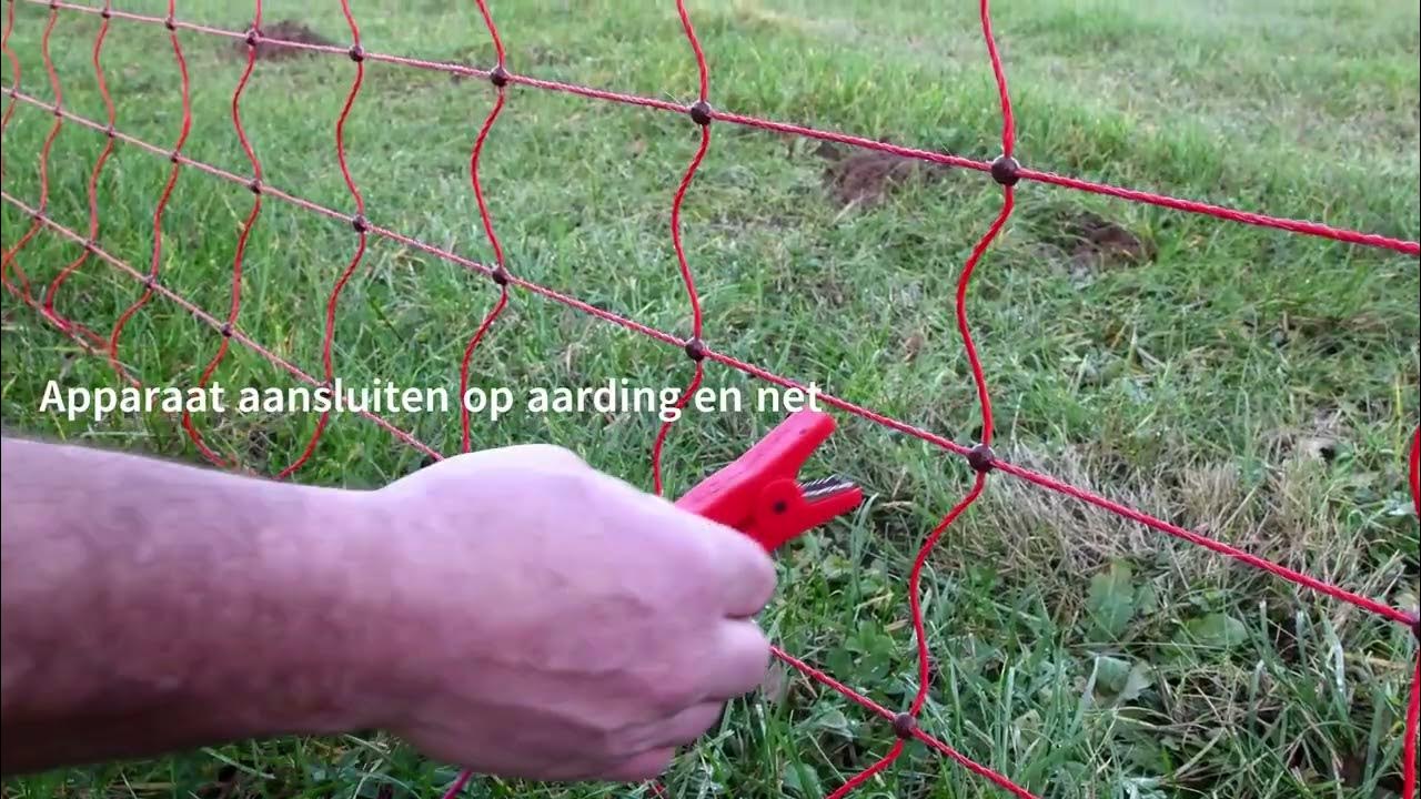 Flexinet plaatsen en opbergen ‐ Wolf Fencing Team Belgium - YouTube