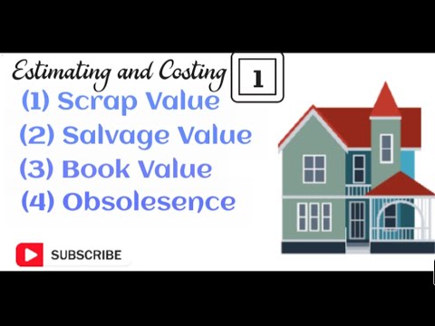 Difference between Scrap Value and Salvage value and Book Value ...