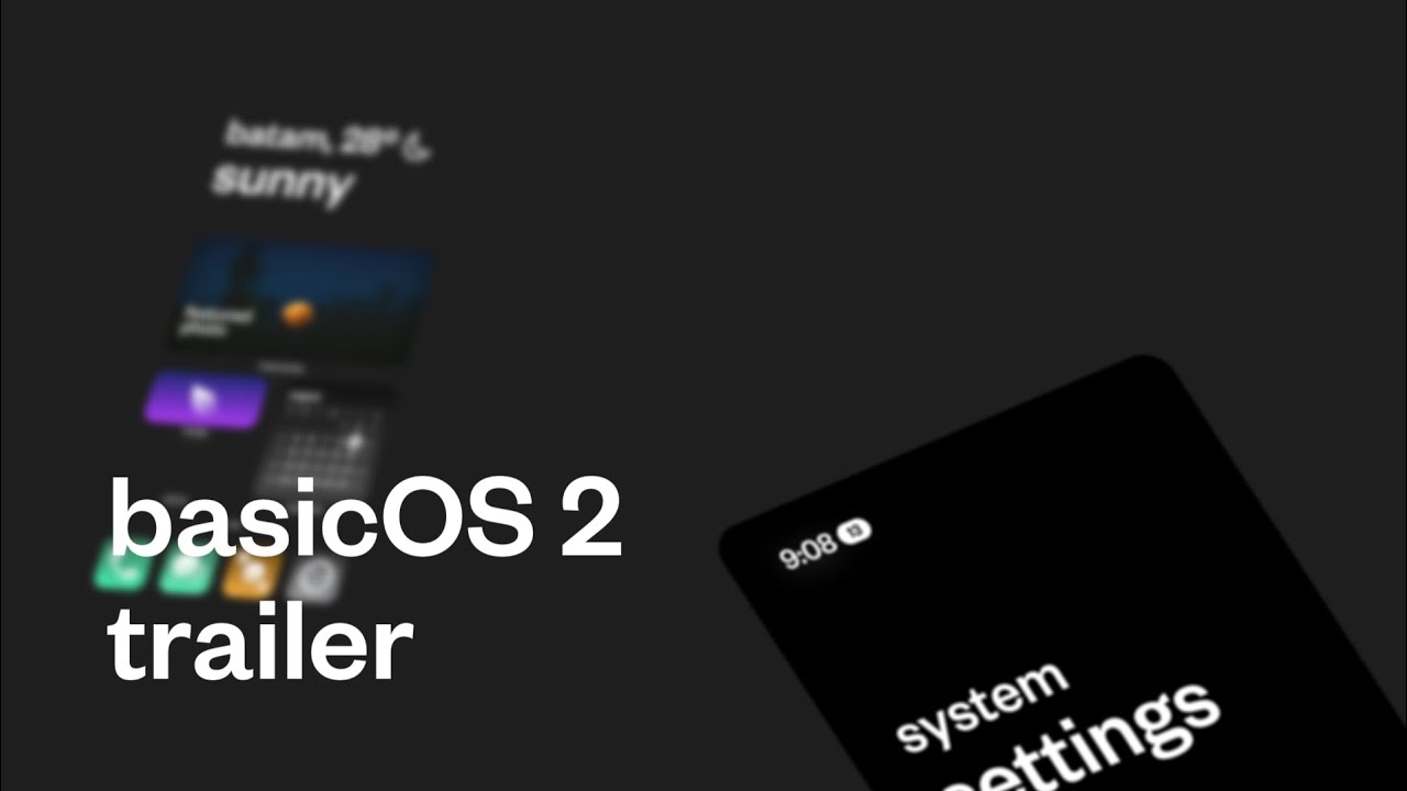 basicOS 2 - trailer - YouTube
