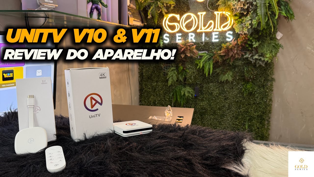 UNITV V10 & V11 REVIEW COMPLETO DO APARELHO! GOLD SERIES - YouTube