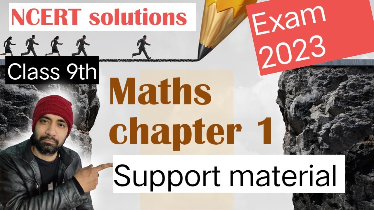 class 9 maths support material 2023 | matha chapter 1 / number system ...