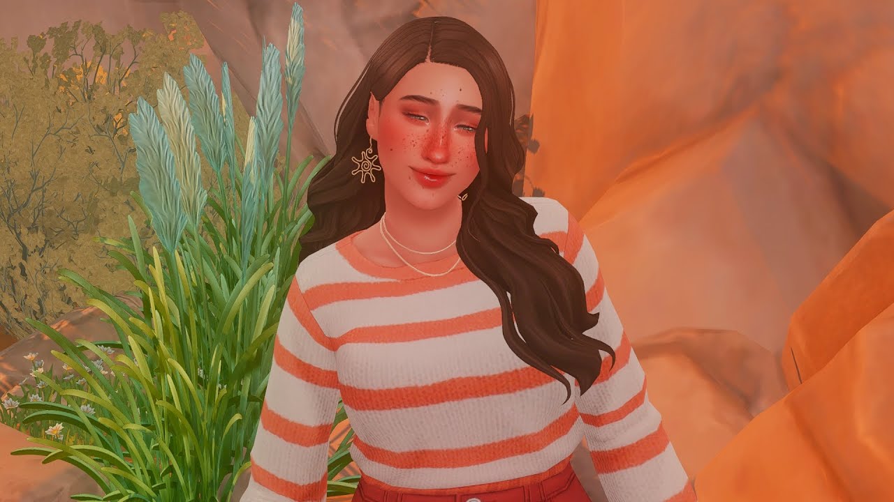 Giving My Sim Ivy Her Mid Young Adult Makeover! (will add cc links soon ...