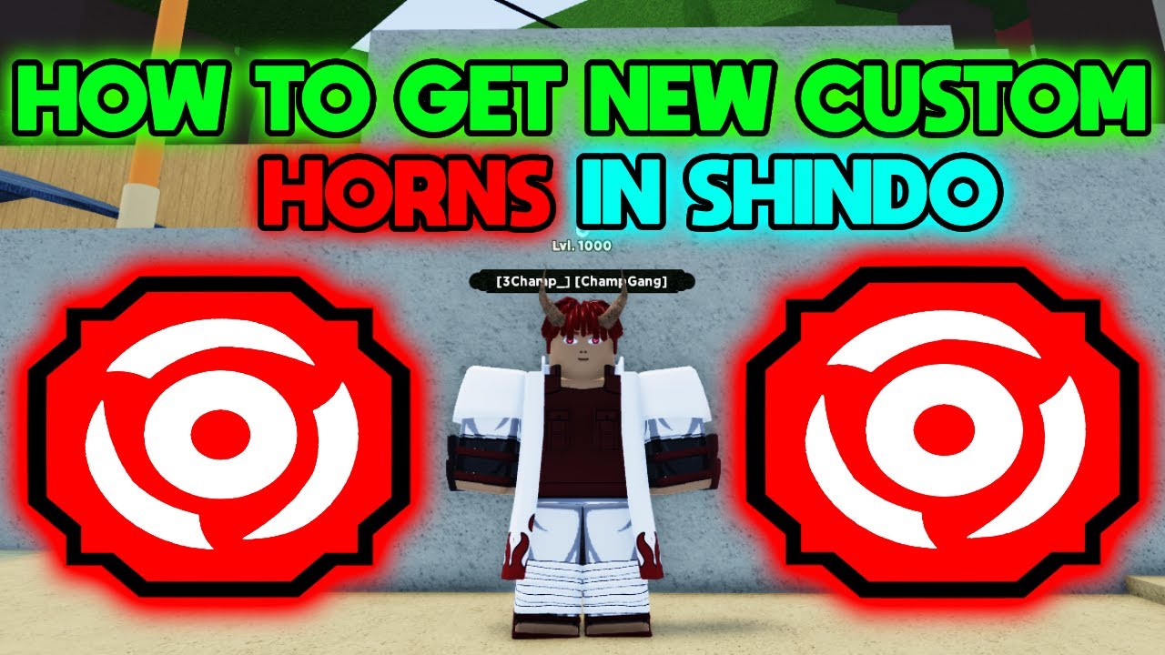{CODE} HOW TO GET NEW CUSTOM HORNS IN SHINDO LIFE!!!!! - YouTube