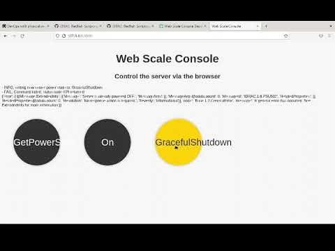 Redfish boot server / turn off using python api via iDRAC - YouTube