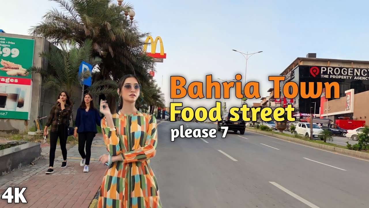 Pakistan Rawalpindi - Phase 7 food street walking tour (4K) - YouTube