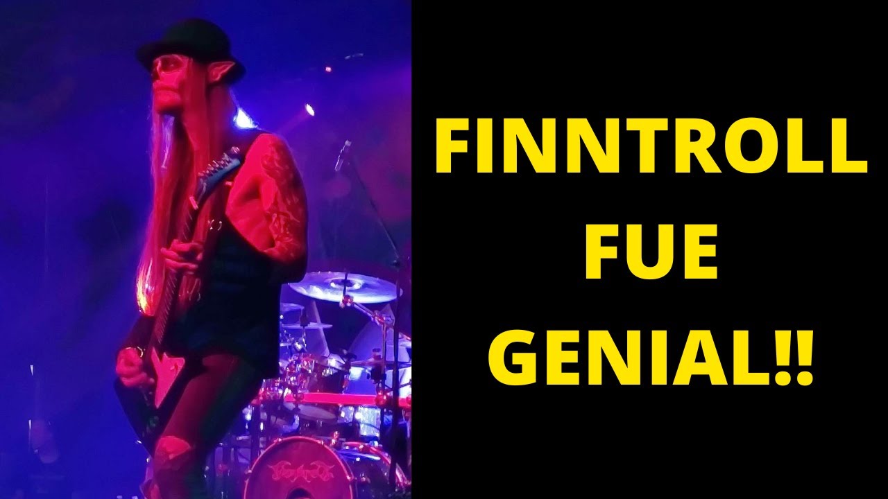 FINNTROLL EN VIVO EN FORO 28 CDMX comentario reseña AMUSIA - YouTube