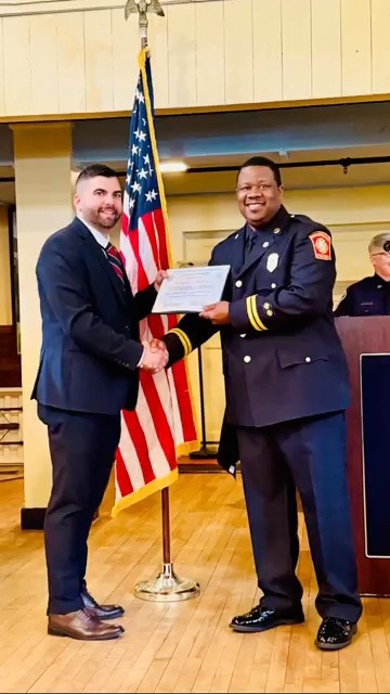 Captain Patrick Butler graduates from the VA Fire Marshal Academy’s ...