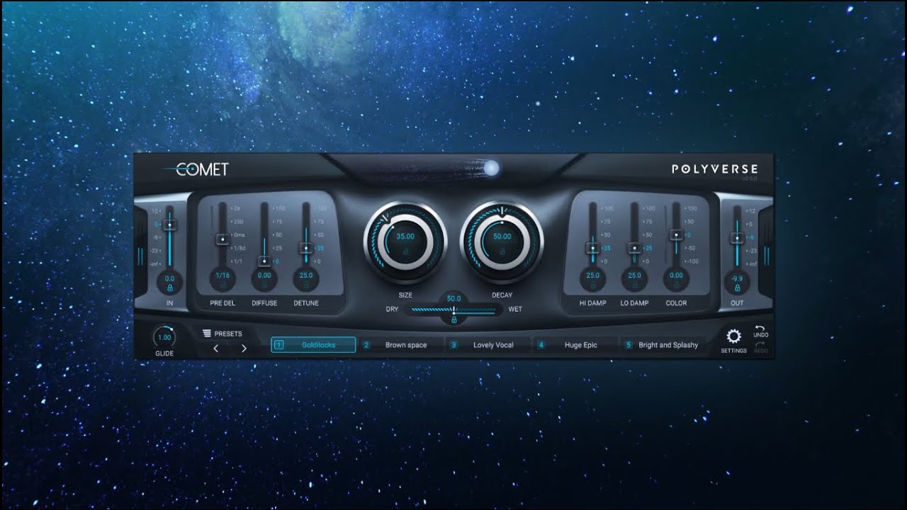 Polyverse Presents Comet: Public Beta Comet Sound Demo - YouTube
