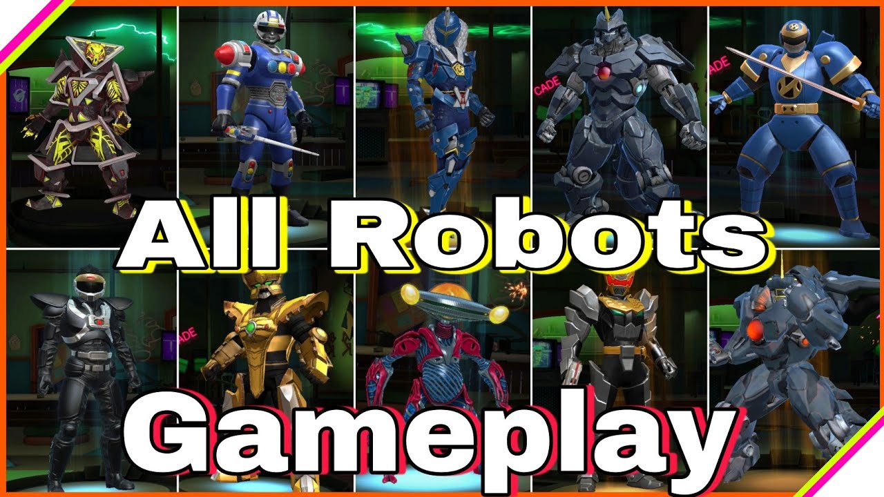 All Robots gameplay ~ power ⚡ ranger legacy wars | The sanjay verma ...