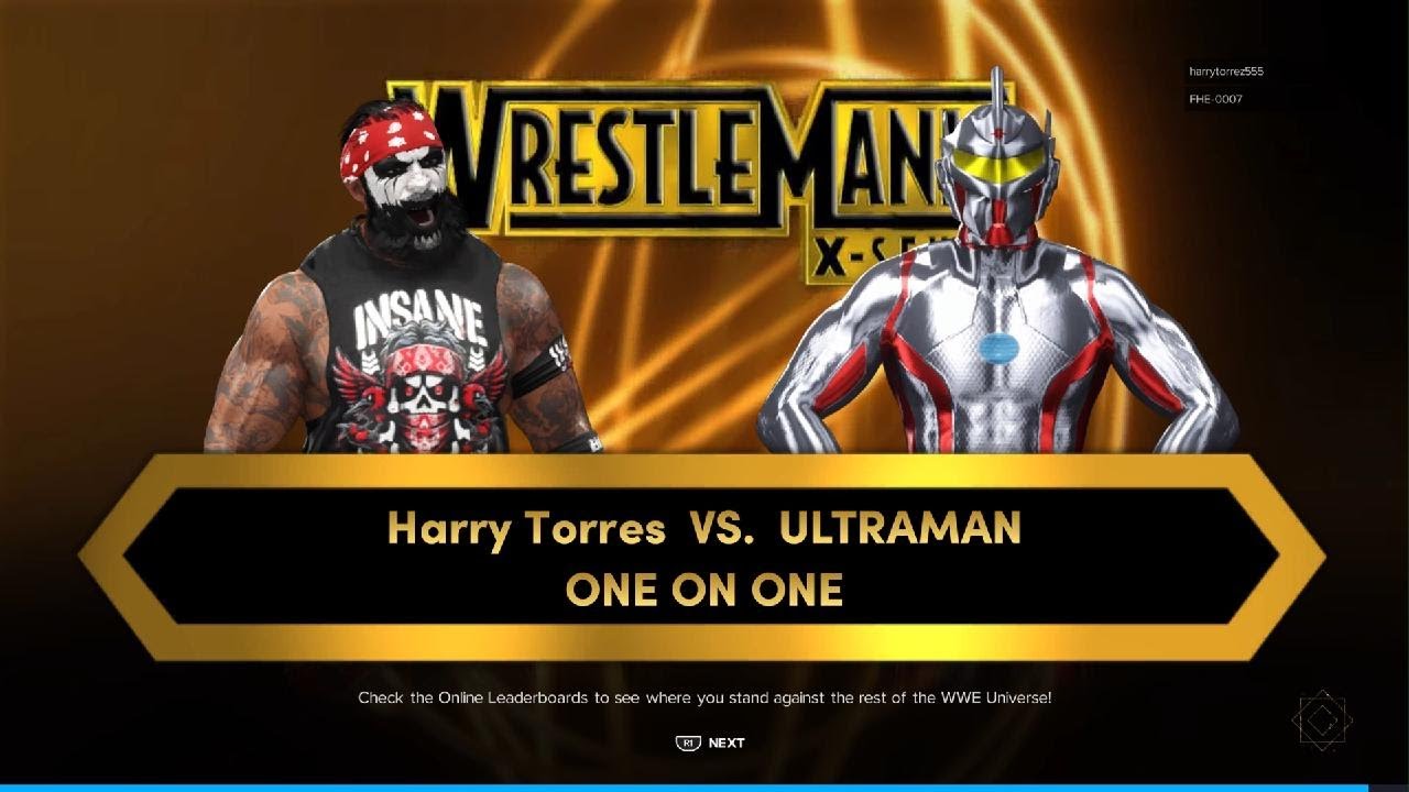 WWE 2K24 The Bigman Harry Torres vs Ultraman - YouTube