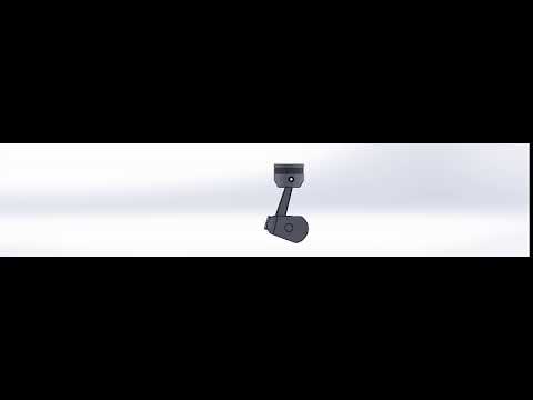 piston assembly (wrist pin at 10mm negative offset) - YouTube