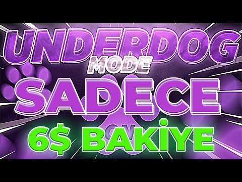 SADECE UNDERDOG DENEDİM! KATLADIM MI? 6 DOLAR BAKİYE İLE KEYDROP KASA AÇILIMI | PROMO KOD BERO7