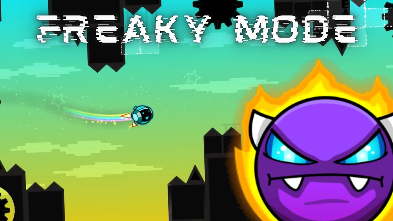 Freaky Mode 100% Completado (Epic Easy Demon XL) By Tro5, Geometry Dash ...