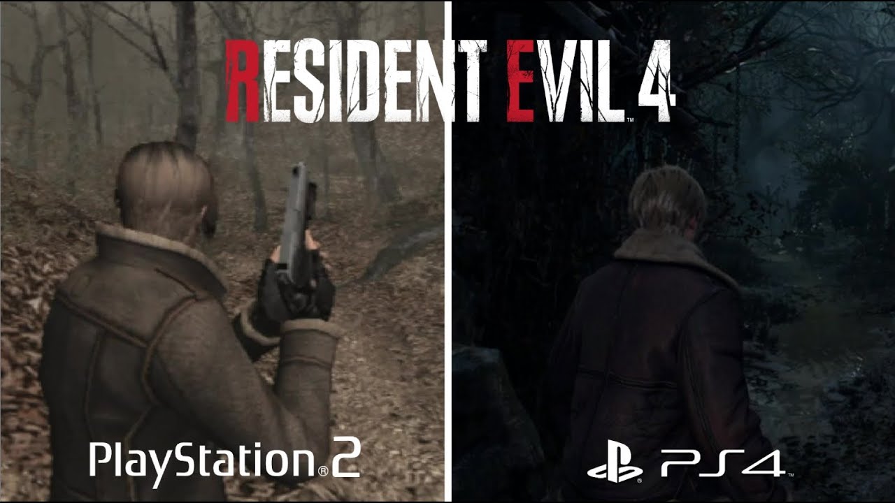 Resident Evil 4 [2005] PS2 vs PS4 (Demo) (Graphics Comparison) - YouTube