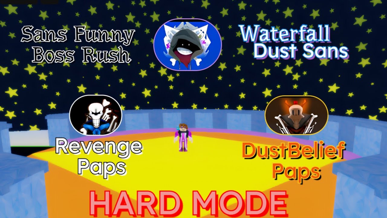 SFBR Waterfall Dust sans/Dustbeleife & Revenge paps defeated (both ...