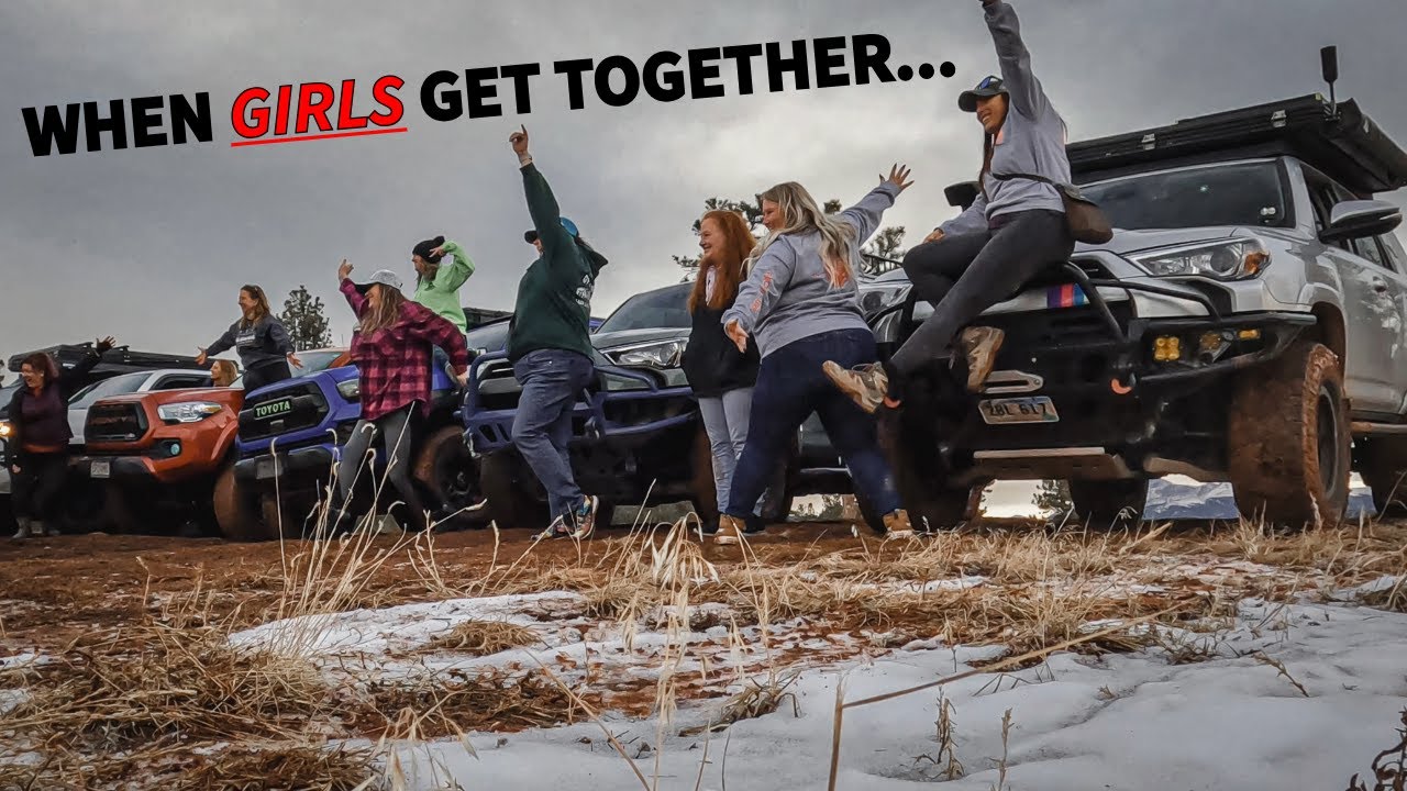 Rainbow Falls OFF-ROAD | Lady-Owned Toyota Trail Run | Solo Female ...