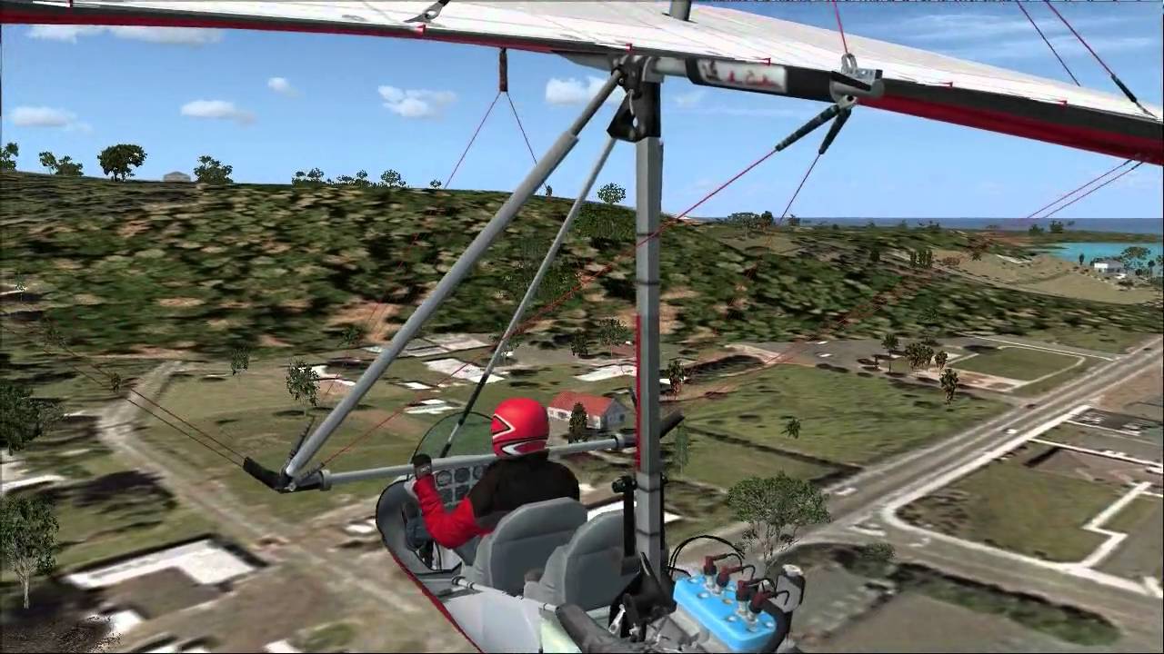 FSX Ultralight in St.Lucia 1 - YouTube