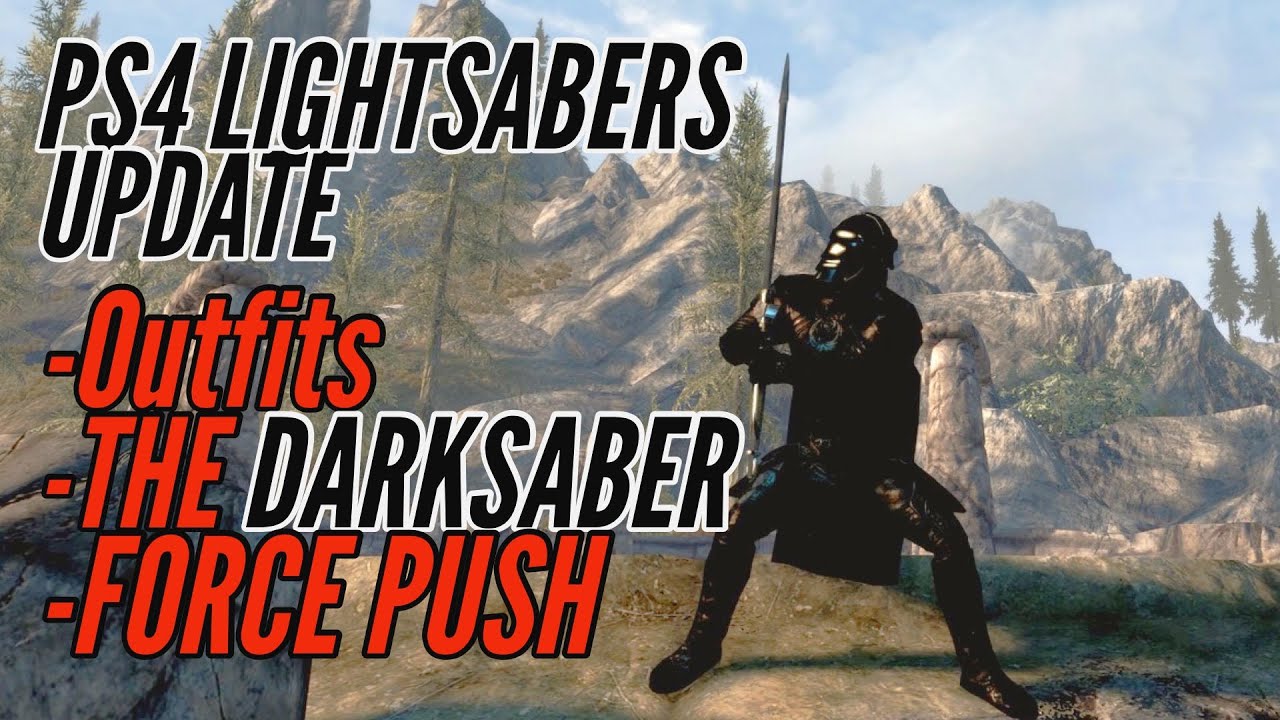 Skyrim PS4 Mod: PS4 Lightsaber Mod !!!Update!!! - YouTube