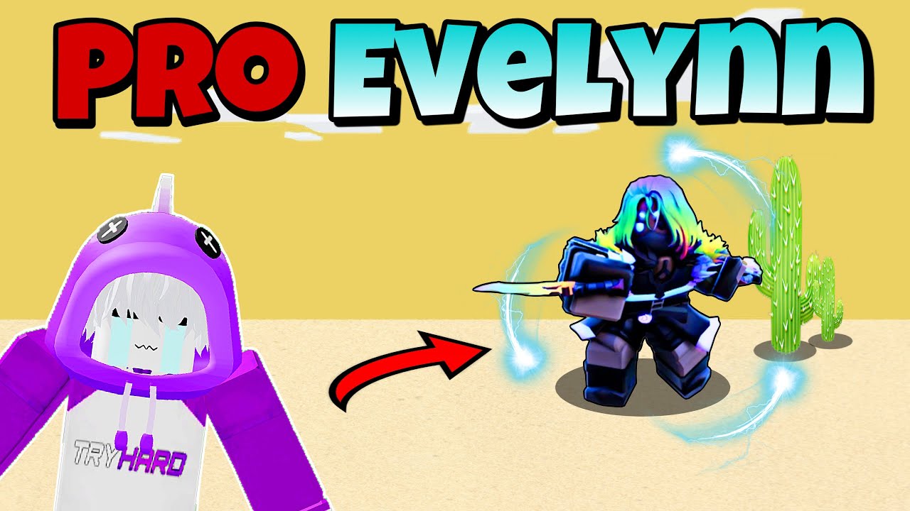 PRO EVELYNN KIT Gameplay In Mobile.. (Roblox Bedwars) - YouTube
