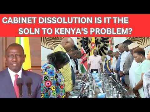 KENYA: President Ruto Dissolves all His Cabinet Secretaries & Attorney ...