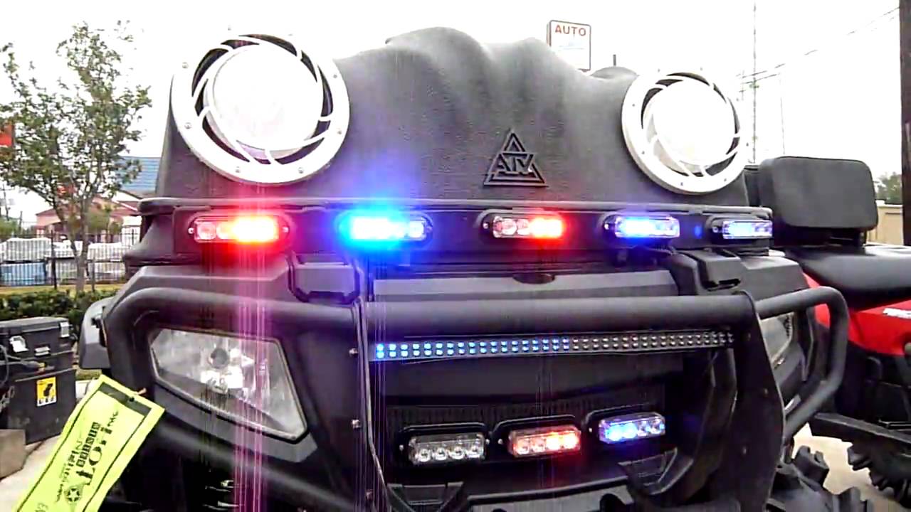 LED's on ATV's - YouTube