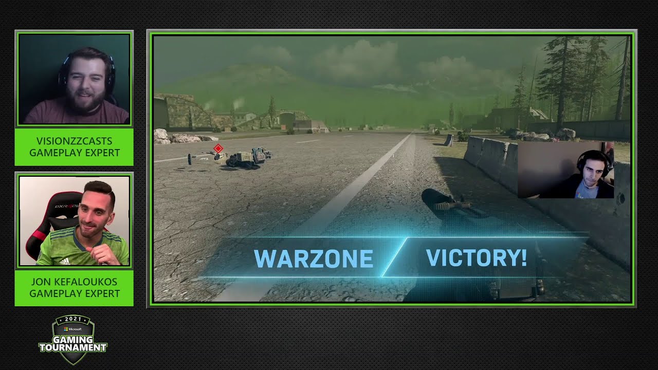 Warzone Victory! - 2021 Microsoft Gaming Tournament - YouTube