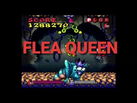 The Flea Queen + Ending - Plok Boss Battle - YouTube
