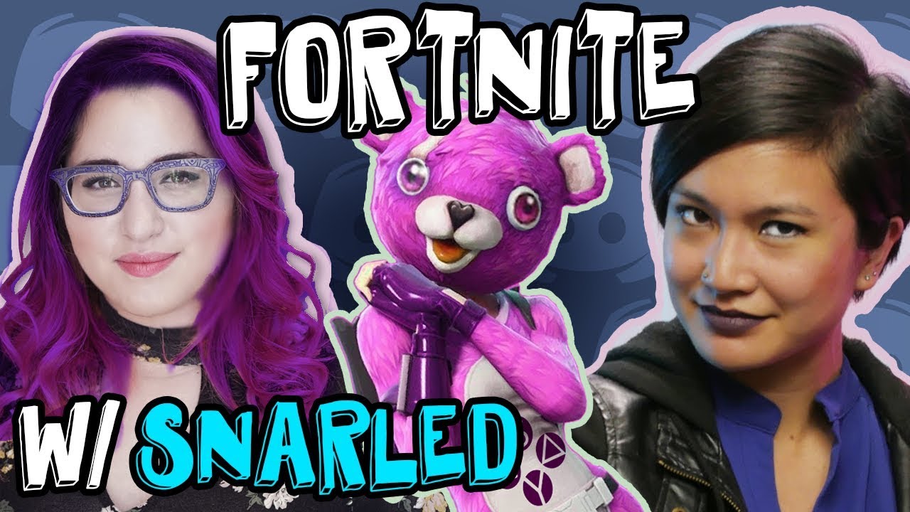Fortnite with Snarled's Sapphire and Rachel! Playing w/Audience // GAME ...