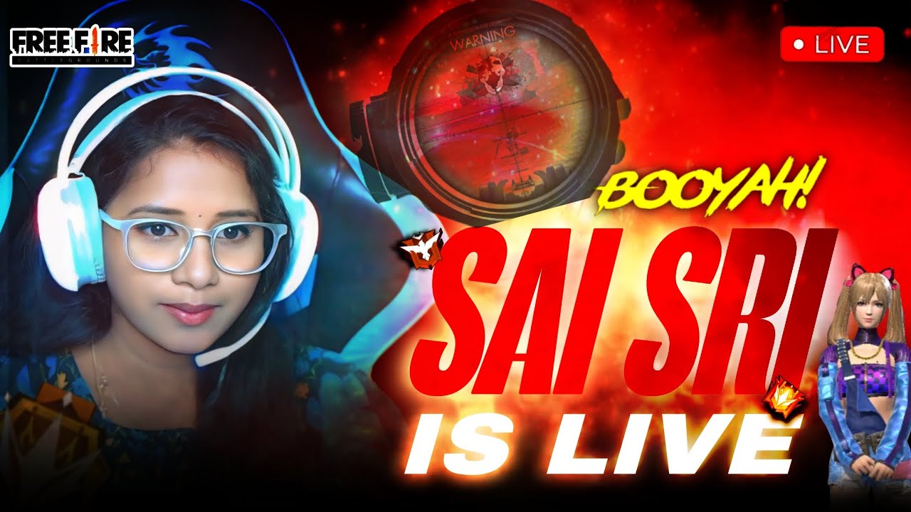 PRATHI 100 LIKES KI REDEEM CODE GIVEAWAY SAI SRI GAMING IS ON LIVE 👧 GIRL GAMER - YouTube