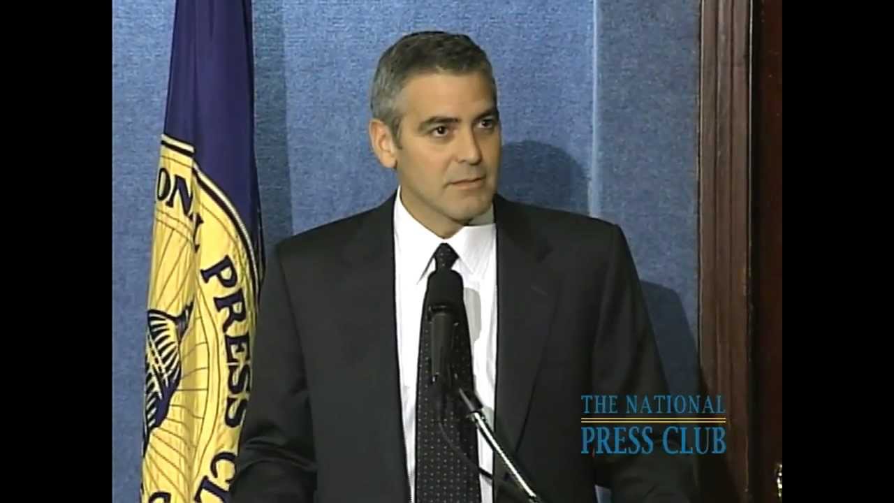 NPC Newsmaker: George Clooney and Barack Obama - YouTube