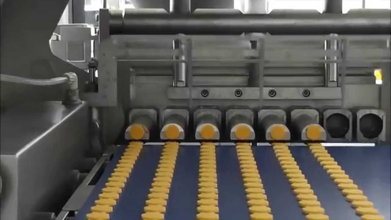 Handtmann Forming System FS 510 Schmelzkaesetaler - YouTube
