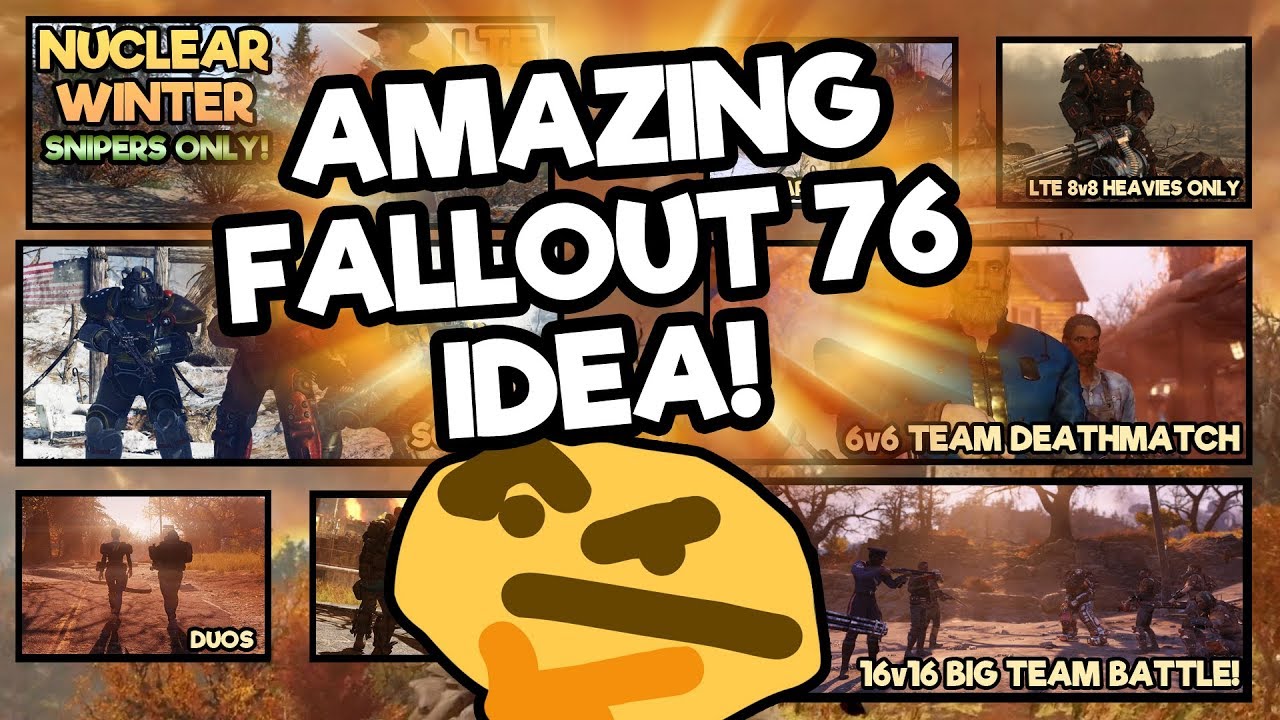 MUST WATCH! FALLOUT 76 PVP MODES IDEA! (Chibi Hour) - YouTube