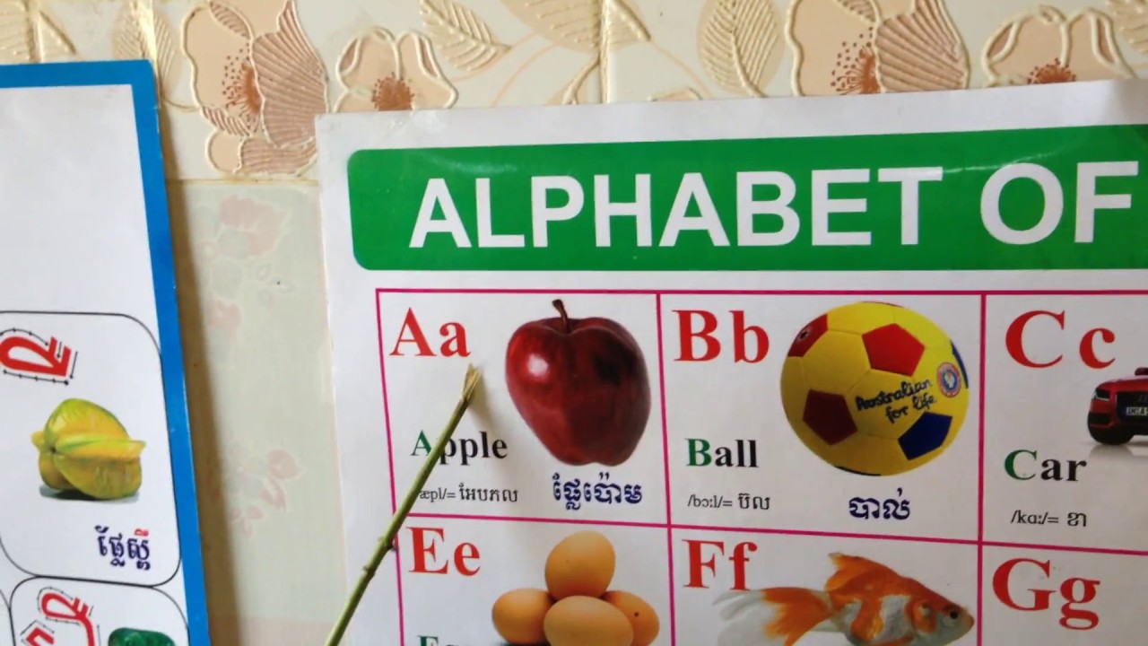 Reading Alphabet - ABCD - English Alphabet - YouTube