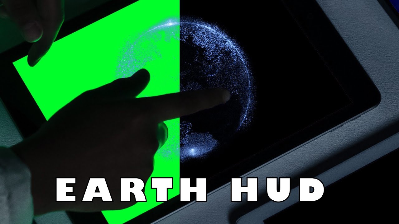 Earth HUD Green Screen Video - Stock Video Footage - No Copyright ...