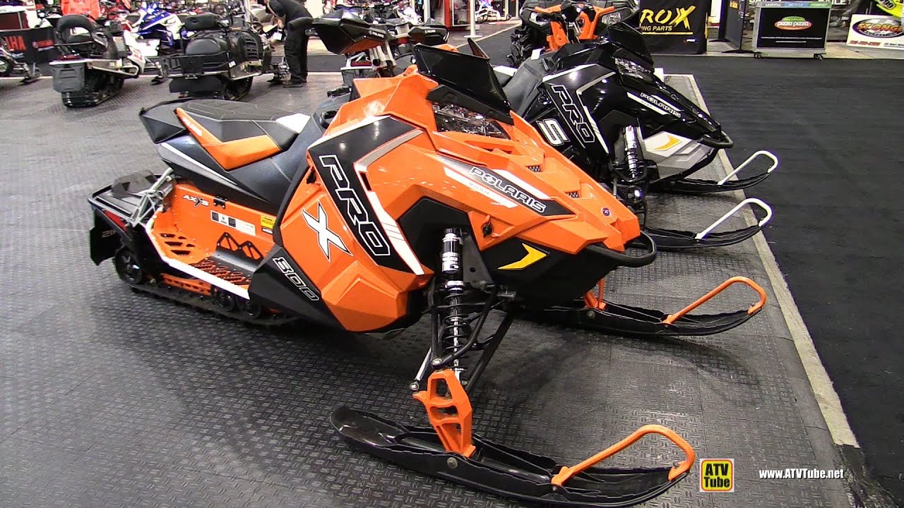 2016 Polaris Rush Pro X 800 Sled - Walkaround - 2015 Toronto ATV Show ...