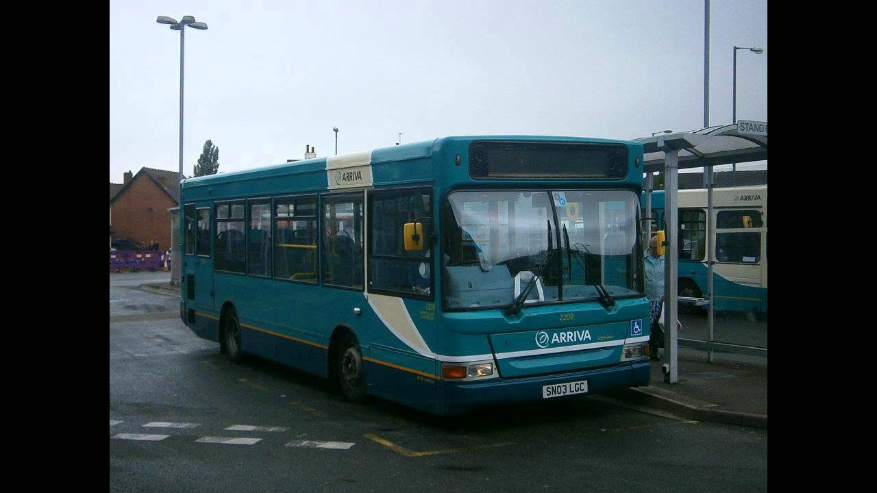 Dennis Dart Transbus International SLF SN03LGC 2209 (with mega thrash ...