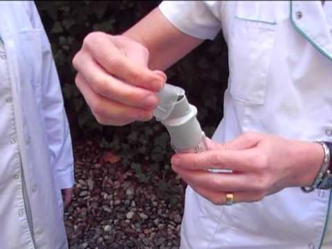 Correct use of the Respimat inhaler - YouTube
