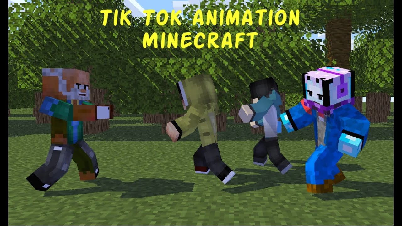 Tik Tok Animation Minecraft - YouTube