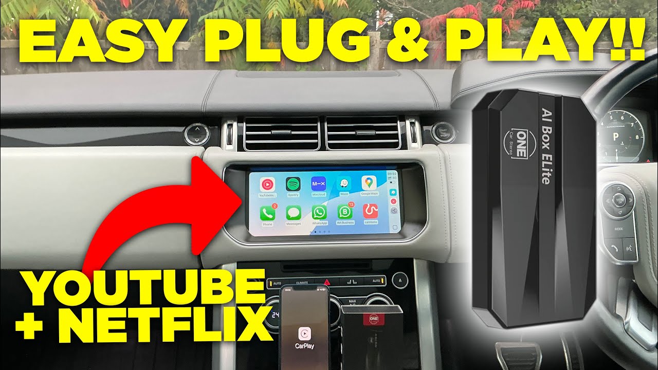 MAJOR RANGE ROVER infotainment UPGRADE + Youtube and Netflix! - YouTube