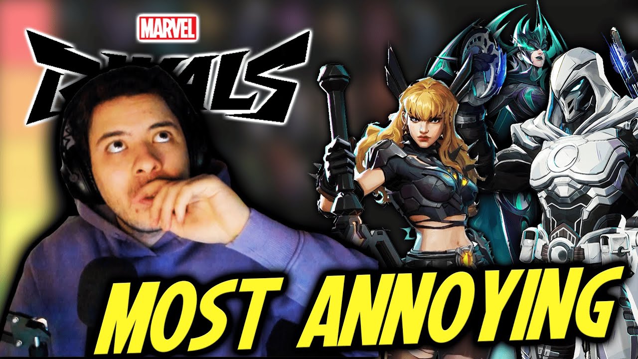 Ranking the Most ANNOYING Heroes in Marvel Rivals - YouTube