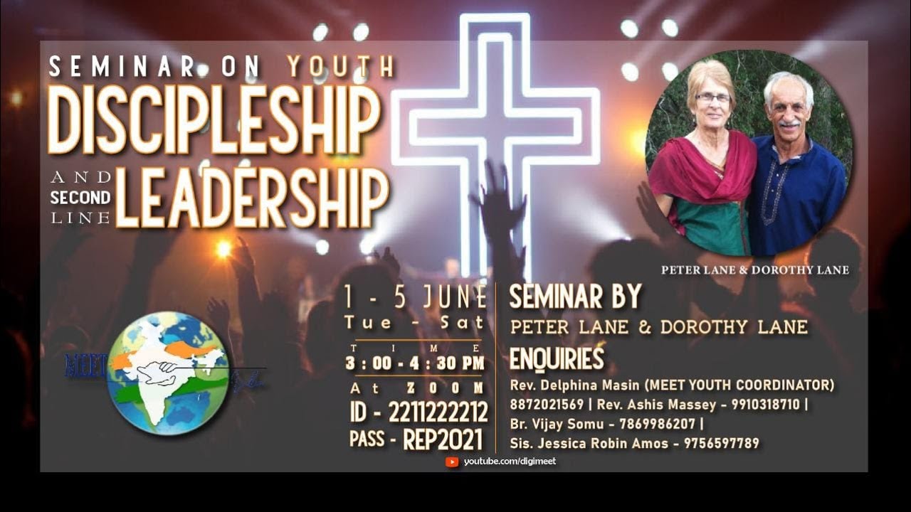 International Youth Seminar - Day 1 - Discipleship Training - YouTube