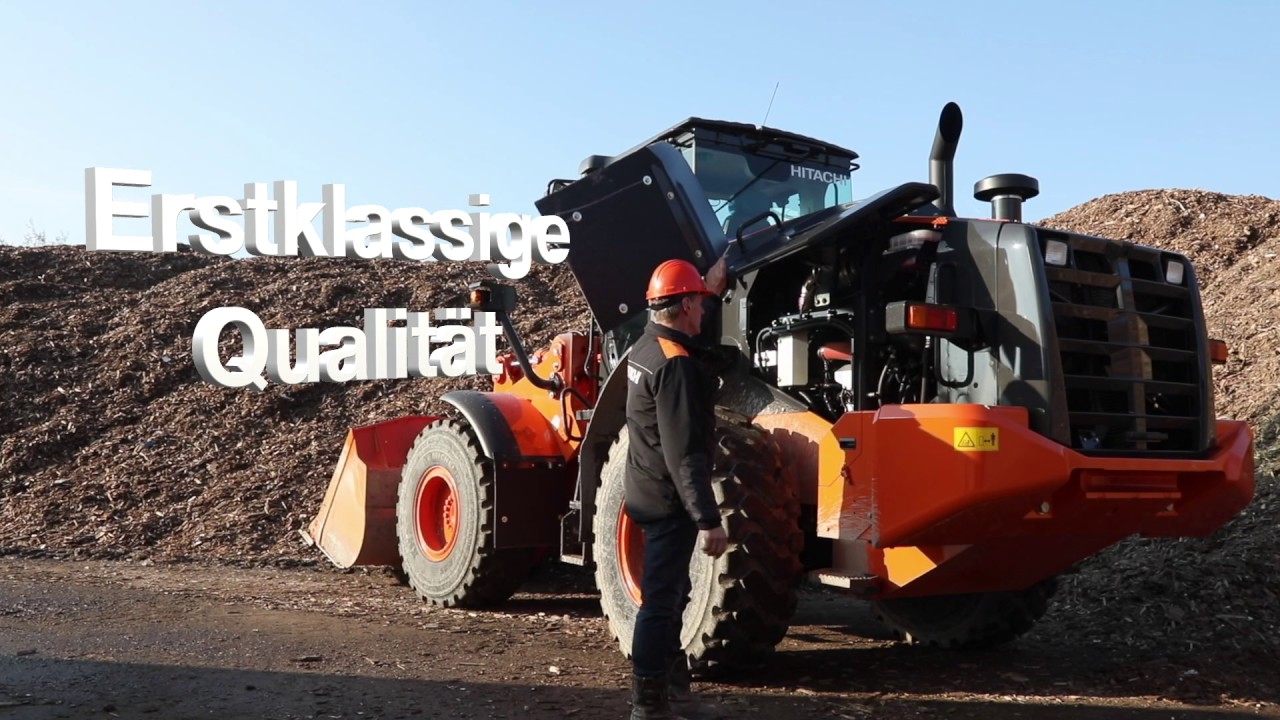 Hitachi Radlader Serie 6 - YouTube