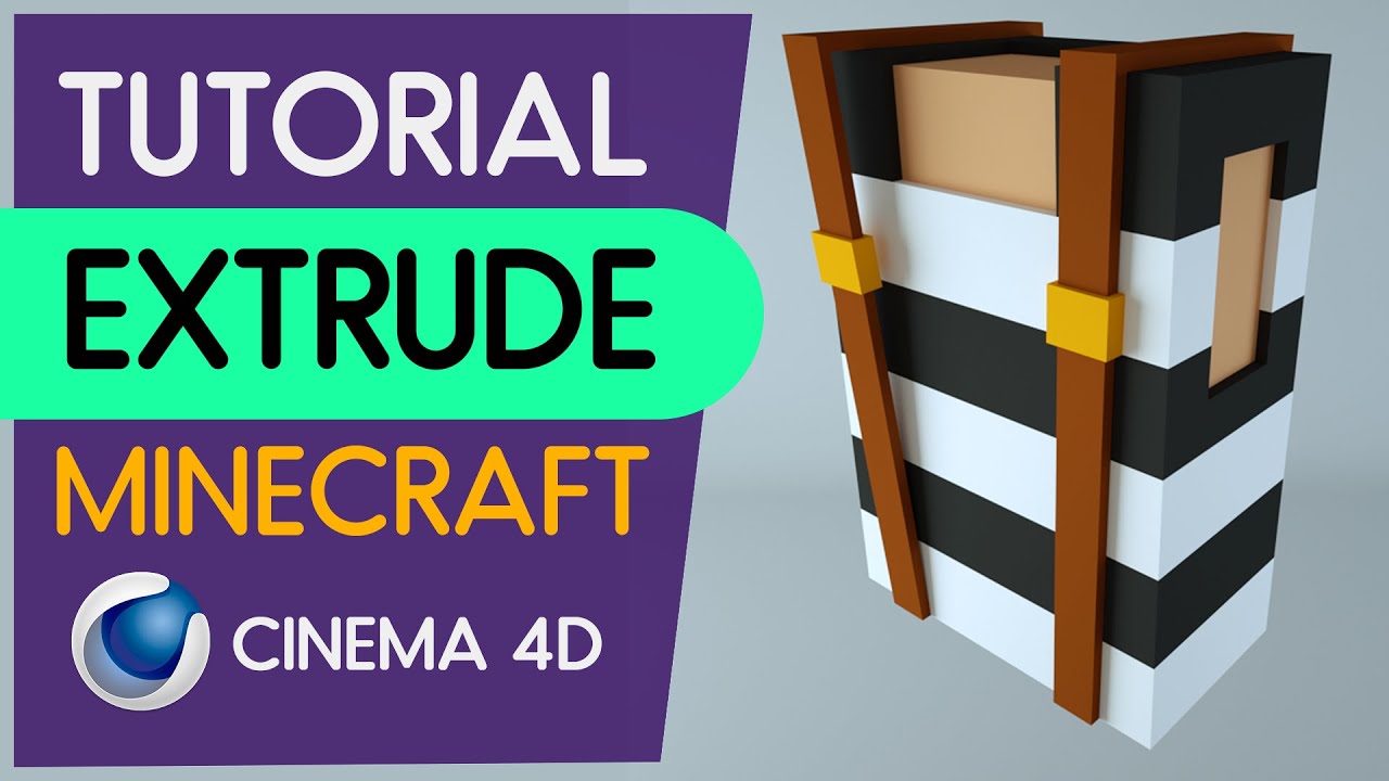 Tutorial Cinema 4D - Extrude na Rig de Minecraft ‹ Pepeu404 › - YouTube