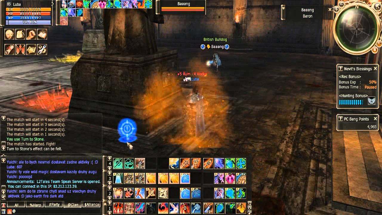 Lineage 2 Olympiad H5 DoomCryer Player Luba - YouTube