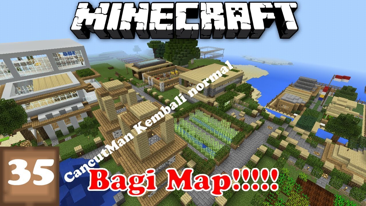 Showcase Map Sendiri And Bagi Map#35-MINECRAFT PE SURVIVAL INDONESIA ...
