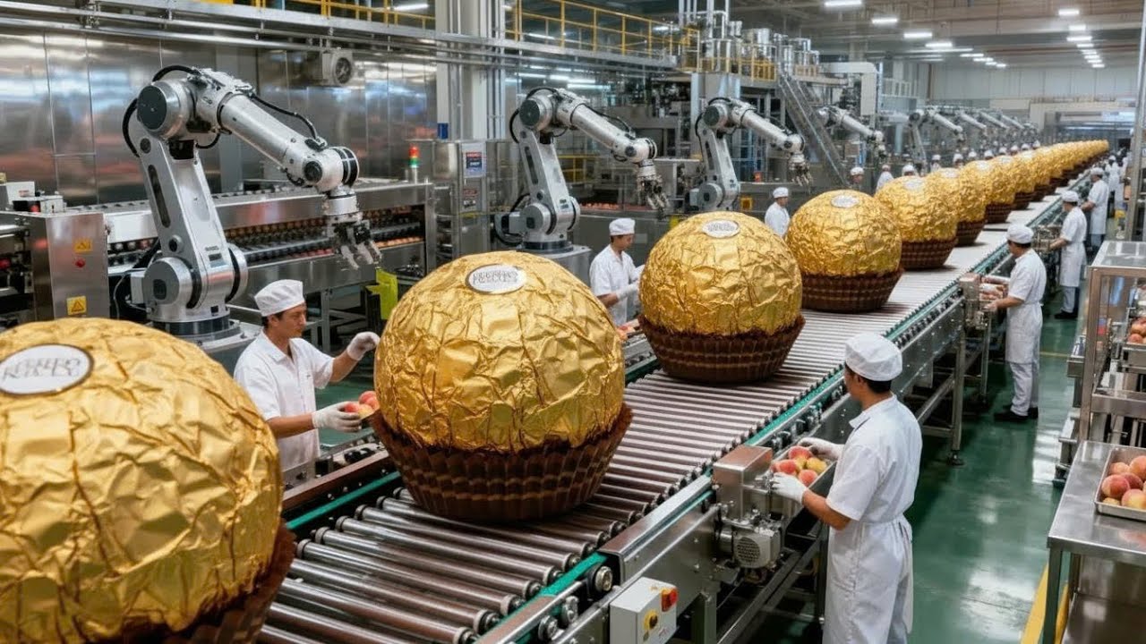Inside Ferrero’s Chocolate Factory: How Premium Chocolate Is Made on a ...