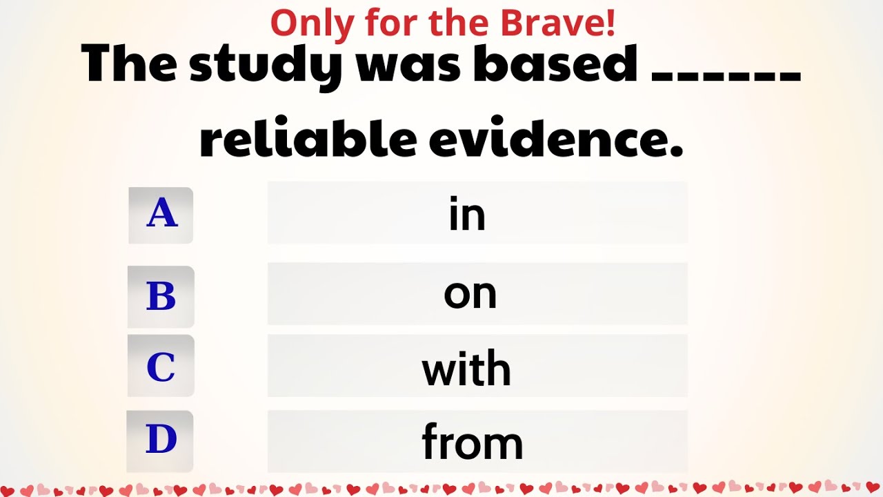 25 Academic Vocabulary Questions (B2 Level) | Boost Your IELTS ...
